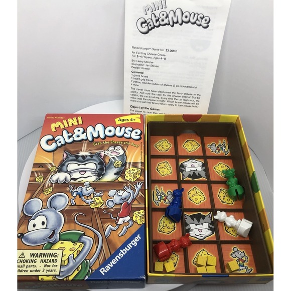 Ravensburger | Games | Ravensburger Mini Cat And Mouse Board Game ...